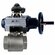 Кран шаровой DN.ru кшмп 316.230-ISO Ду80 Ру40, с пн. приводом DA-105-1, с пн. ра...