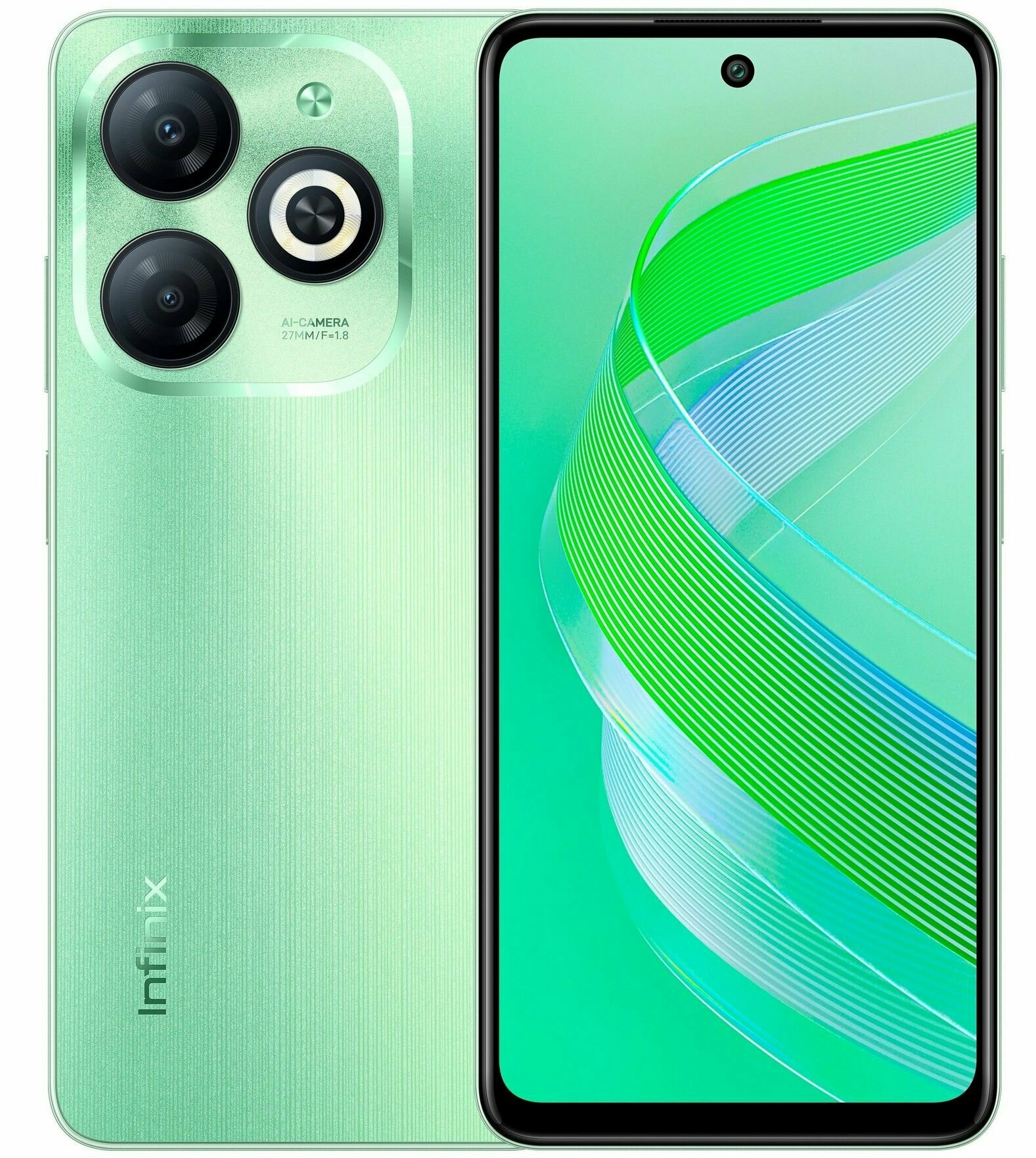 6.78" Смартфон Infinix HOT 40 8/256 ГБ зеленый