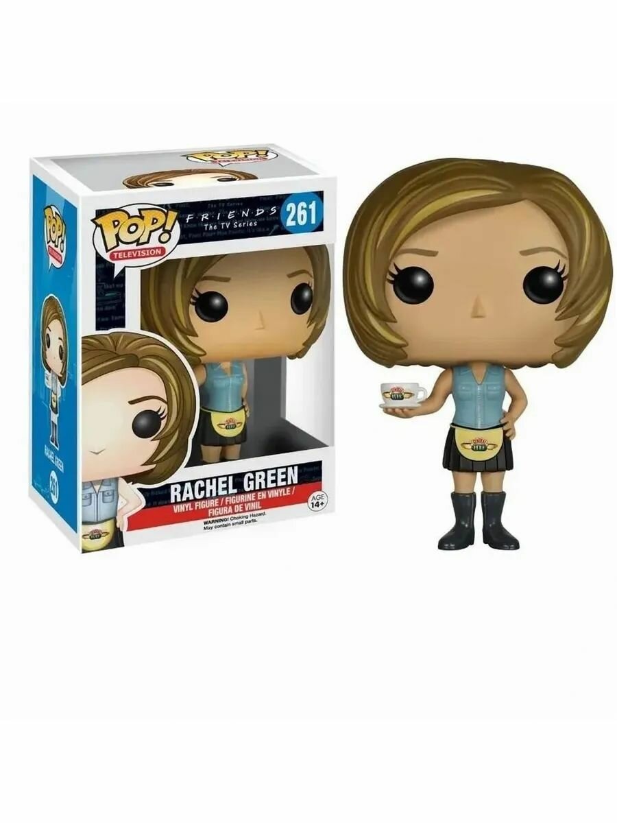 Фигурка Funko POP! Телевидение: "Друзья" (Friends) - Рейчел Грин (Rachel Green), 261-й номер, 10 см