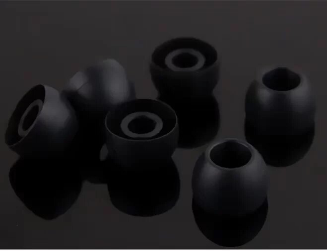 Универсальный силиконовый чехол для наушников-вкладышей, силиконовые насадки для наушников в форме пули, чехол для