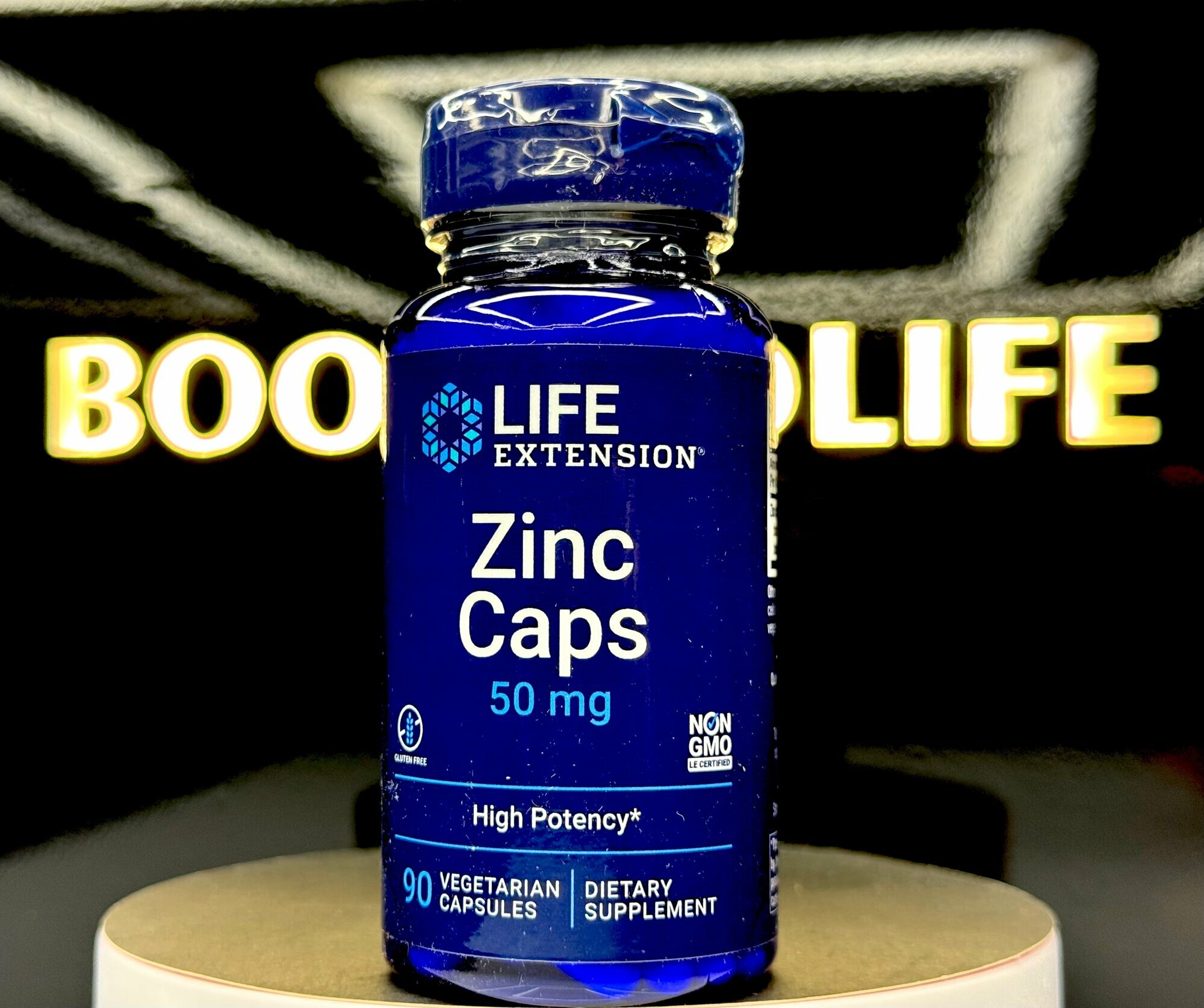 Life Extension Zinc High Potency (Цинк высокая эффективность) 50 мг 90 капсул