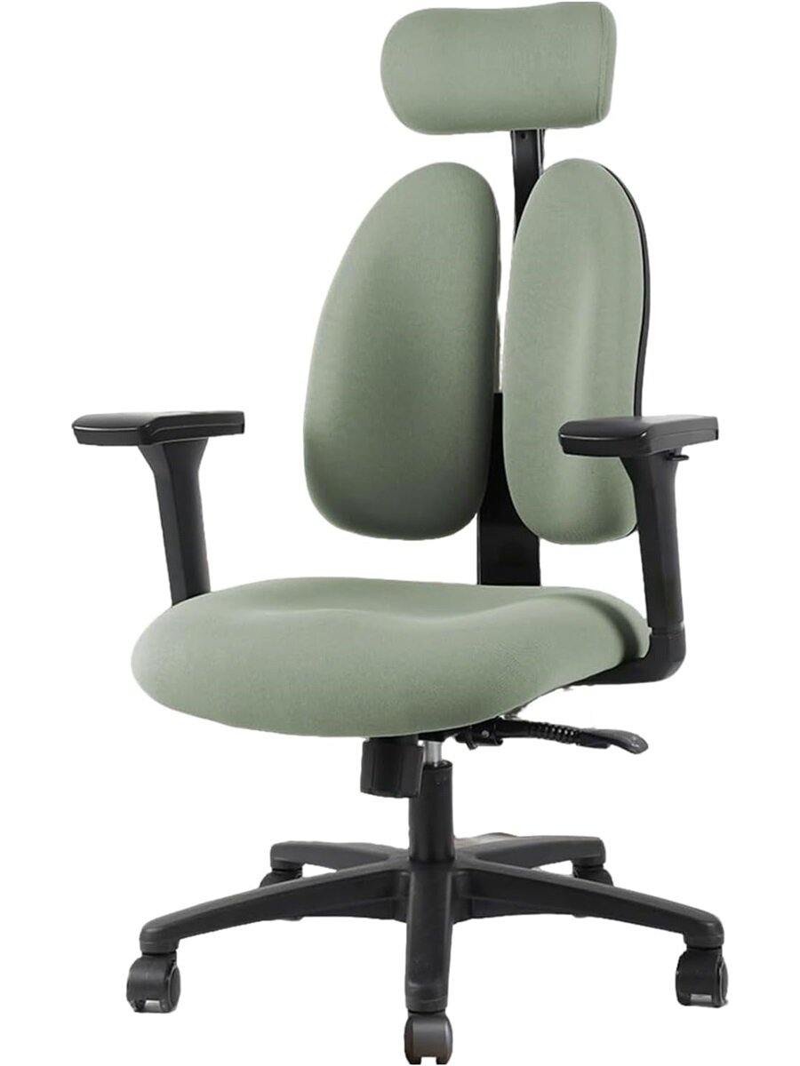 Эргономичное офисное кресло, вращающееся на 360 °, с 4D подлокотником, подходит для игр, работы и учебы