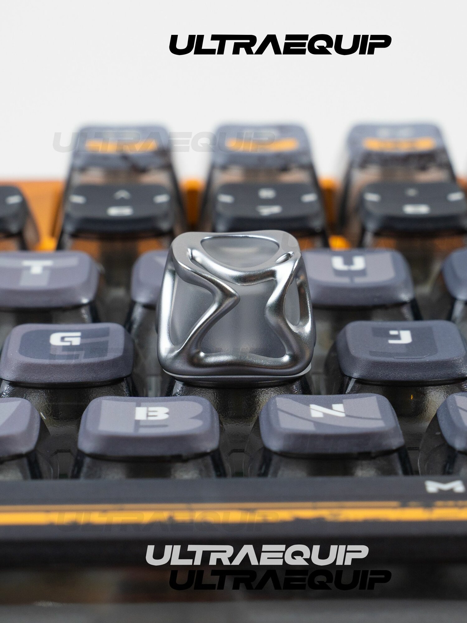 Кейкапы для механической клавиатуры Колпачки Artisan Keycap "YETAI-YIN": 1U клавиша ESC, смола, подсветка, ручная работа, для MX Switch