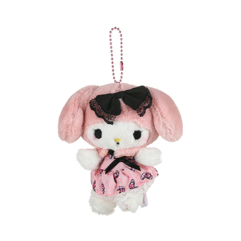 Официальный плюшевый брелок Sanrio Hello Kitty, My Melody, Kuromi, Cinnamoroll, Pochacco, милый мультяшный подвес