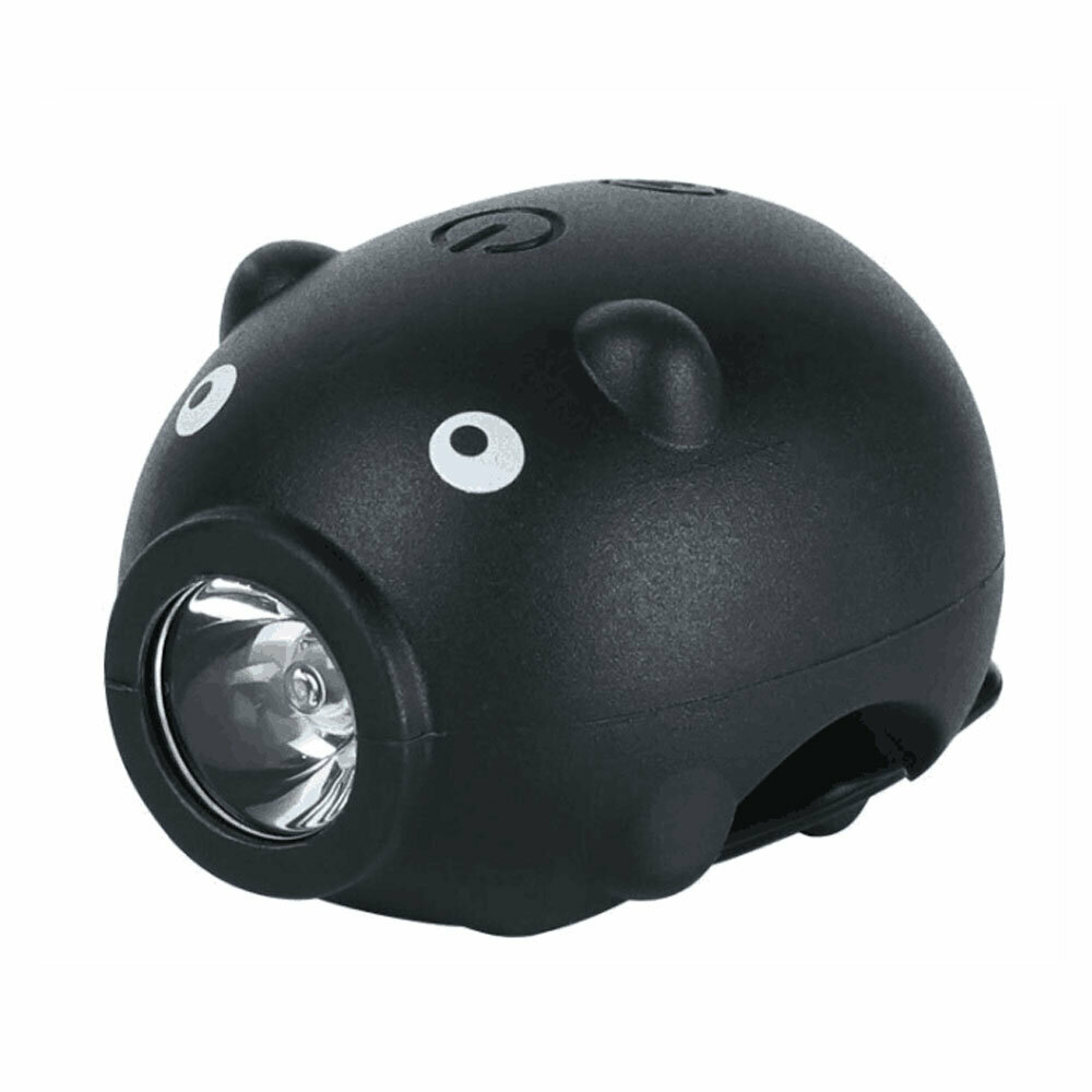 Фара для велосипеда с USB-зарядкой, портативная, с гудком, LED, для горных велосипедов, дорожных велосипедов, детских велосипедов, цвет: черный/синий/розовый/зеленый, материал: пластик + силикон, яркость: 280 люмен, батарея: встроенная 850mAh литиевая