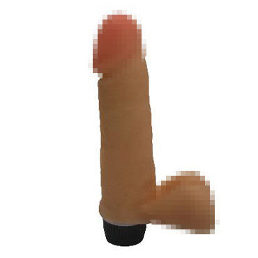 Биоклон Вибратор реалистичной формы, телесный С мошонкой