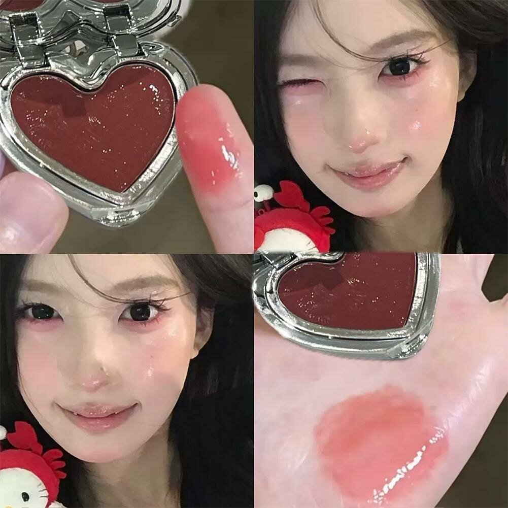 Smooth Cream Blush Face Makeup Natural Liquid Blush Color enhancing Lightweight Brightening Blush Beginner friendly