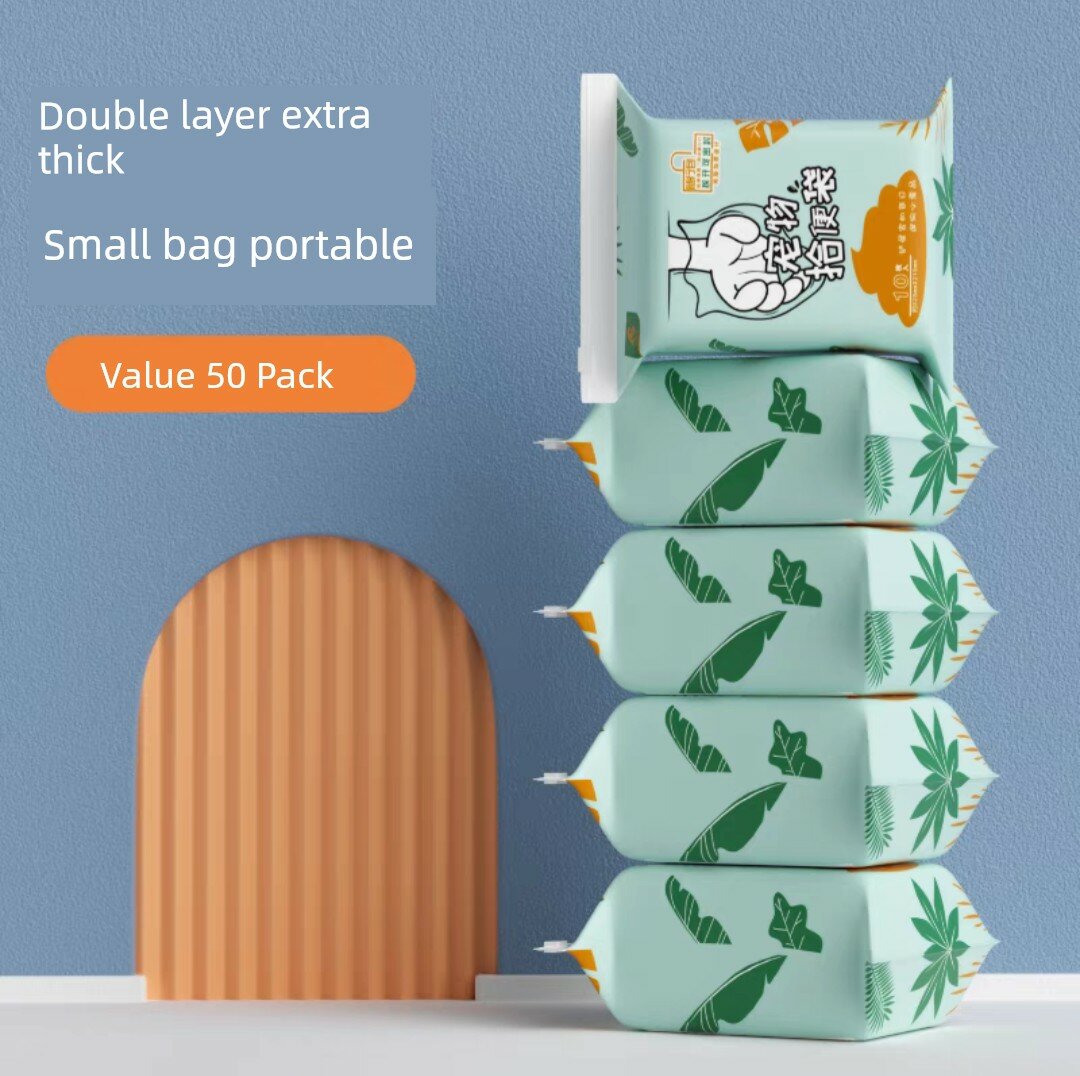 Пакеты для собачьих отходов, пакеты для уборки за собаками, инструмент для сбора собачьих экскрементов, мусорные