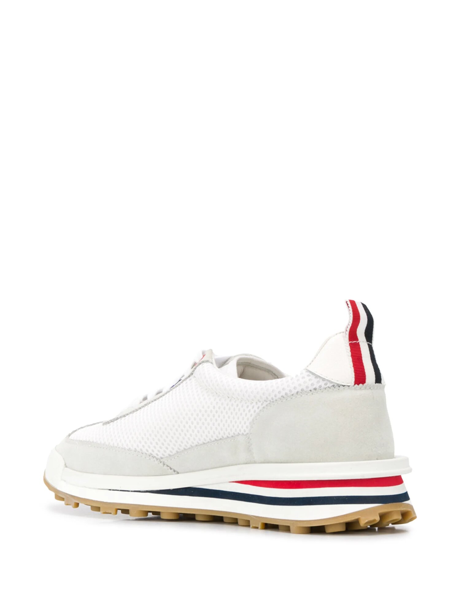 Кроссовки THOM BROWNE Tech Runner, размер 39 EU, серебристый — фото 1