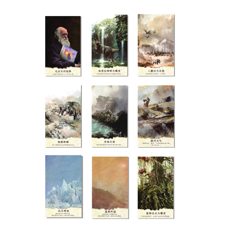 Эволюция настольного вида Yaofish Evolution Origin Стратегическое мышление Биологические знания Научно-популярные