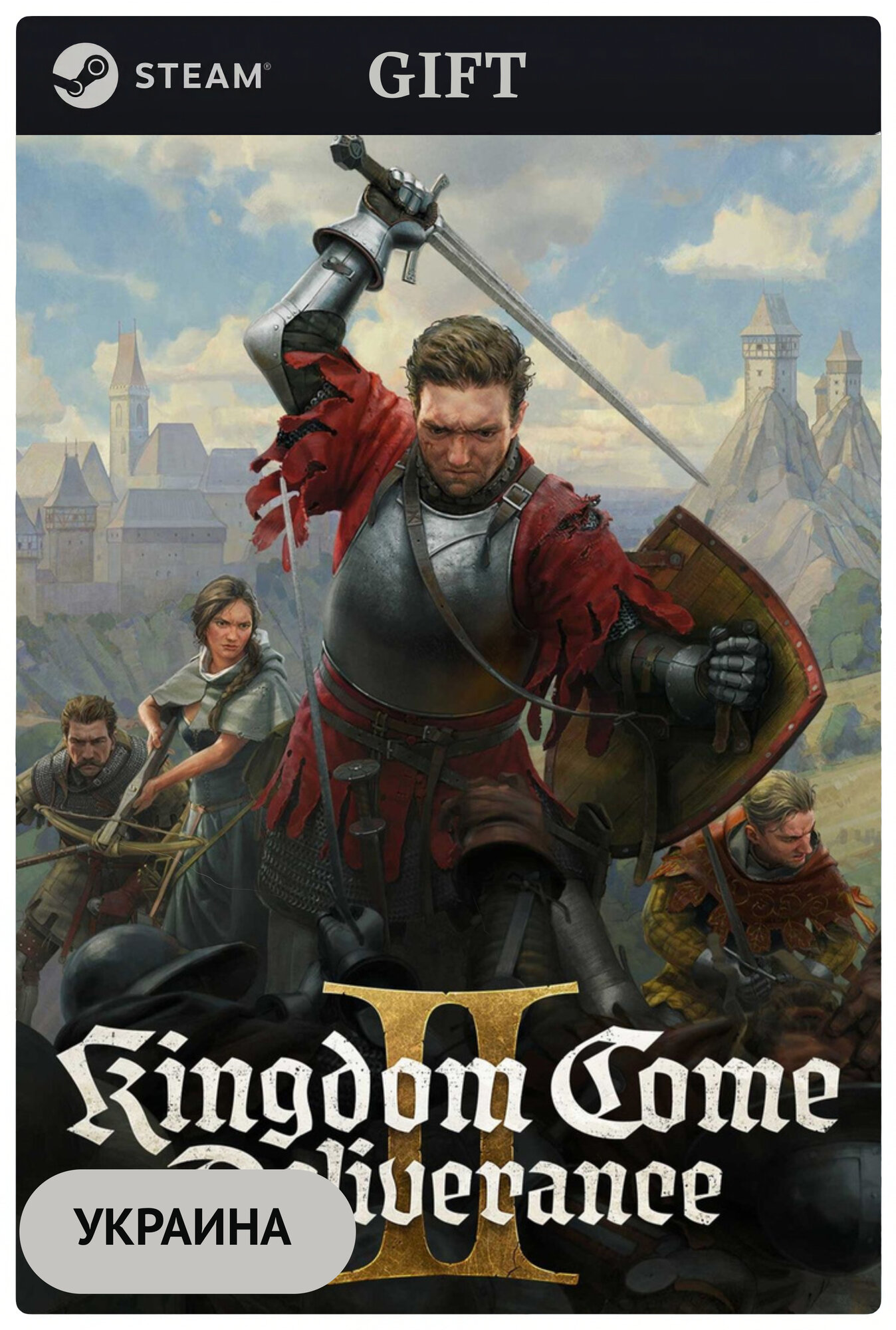 Игра Kingdom Come: Deliverance II для PC (ПК) Steam, Steam Deck, GIFT Украина
