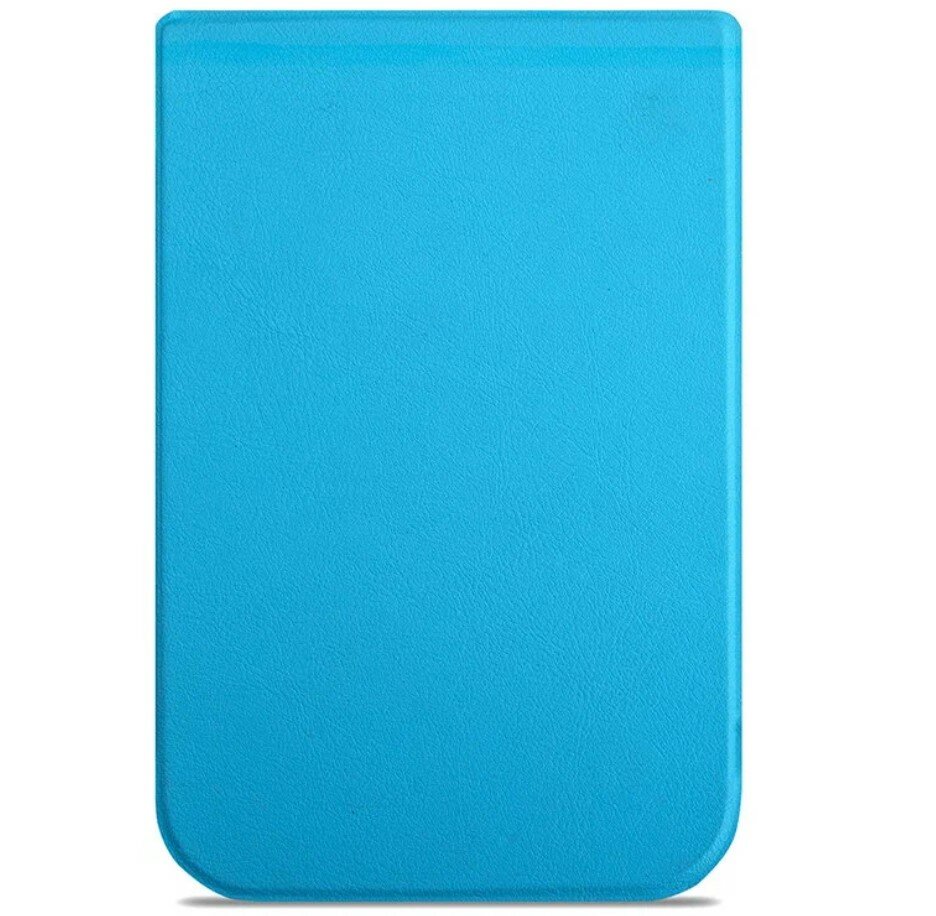 Чехол-обложка футляр MyPads для PocketBook 631 Touch HD из качественной эко-кожи тонкий с магнитной застежкой голубой
