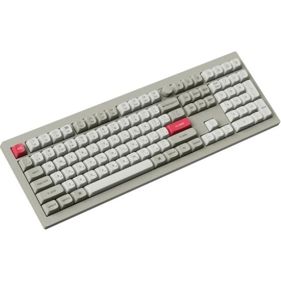 Клавиатура Keychron V6 Max, Red Switches, беспроводная, Retro (V6M-R1-RU)