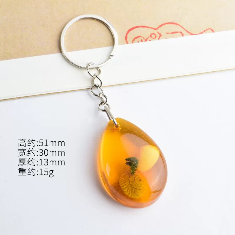 Подлинный образец насекомого в янтаре, брелок-подвеска для ключей: скорпион, бабочка, паук. Персонализированный