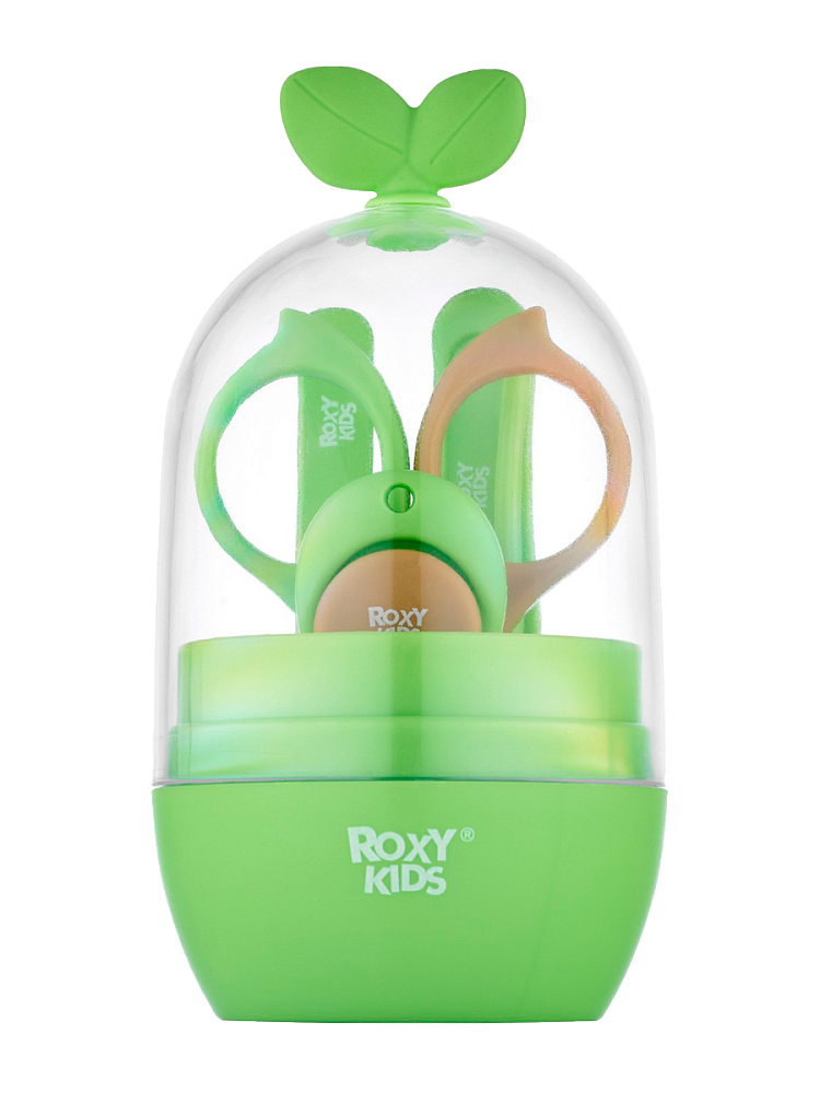 ROXY-KIDS Детский маникюрный набор ROXY-KIDS листок, зеленый