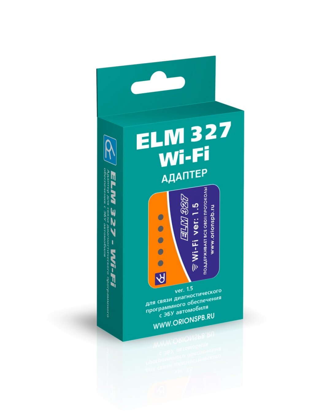 Адаптер автомобильный диагностический "ООО"НПП Орион" (ELM 327 ARM, OBD II, Wi-Fi )