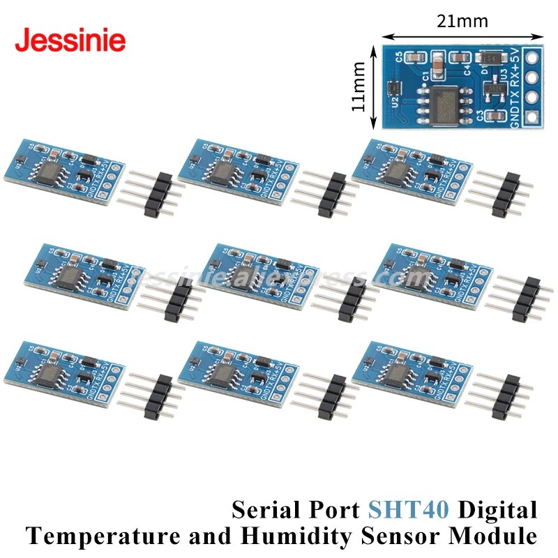 Jessinie модуль датчика температуры и влажности SHT40 (2pcs)