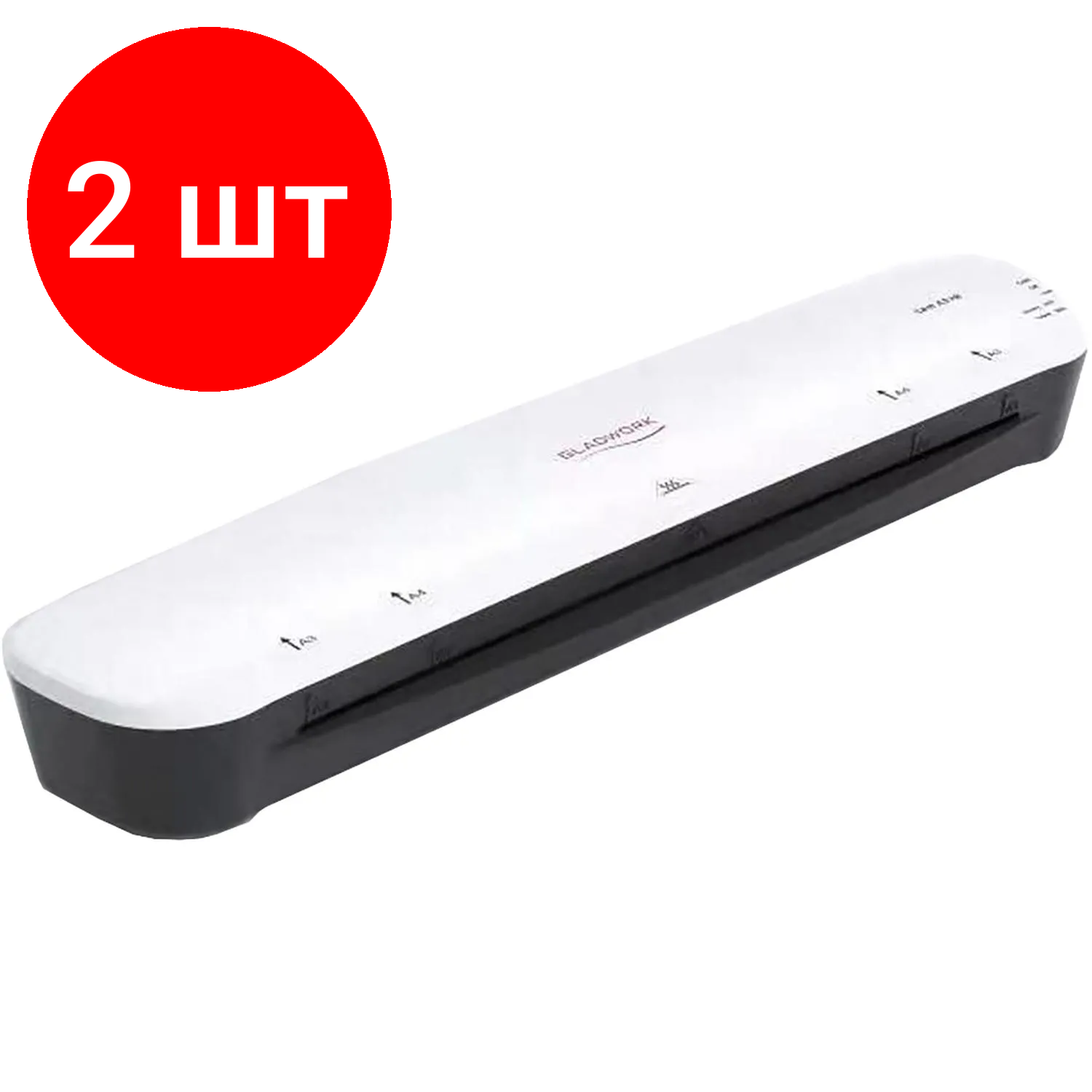 Комплект 2 штук, Ламинатор Gladwork jLam А3 Hit 125 мкм