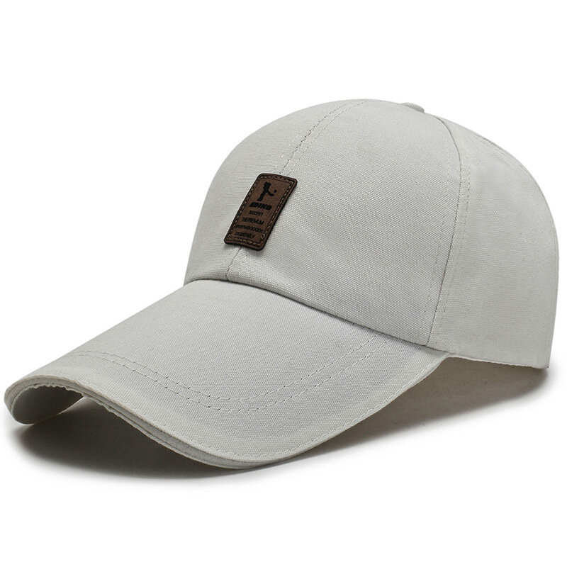 Мягкая и жесткая текстурка JYL Бейсболка мужская летняя для отдыха защита от солнца длинный козырёк / B-271