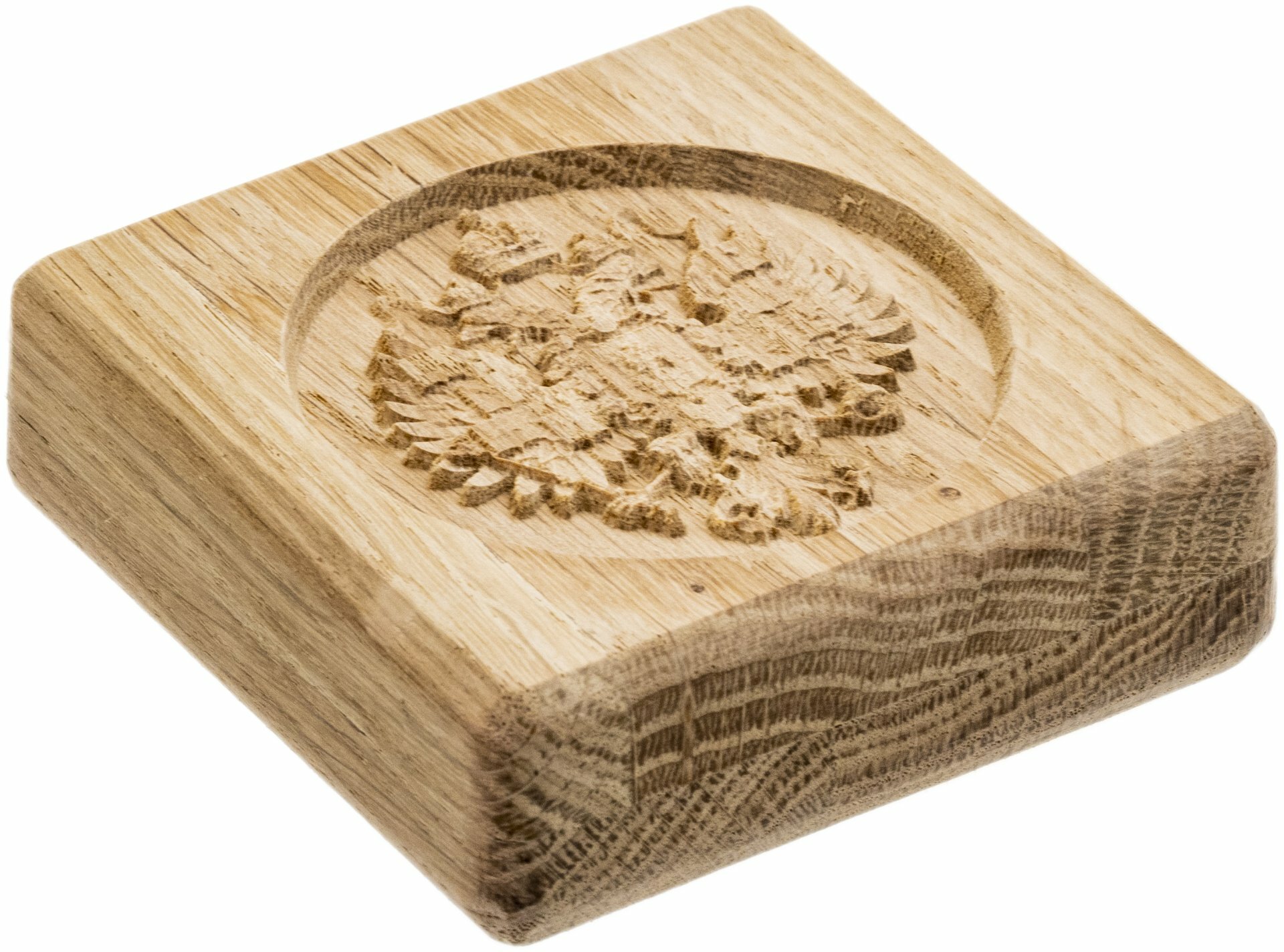 Футляр деревянный для 1 монеты слэб дуба, массив