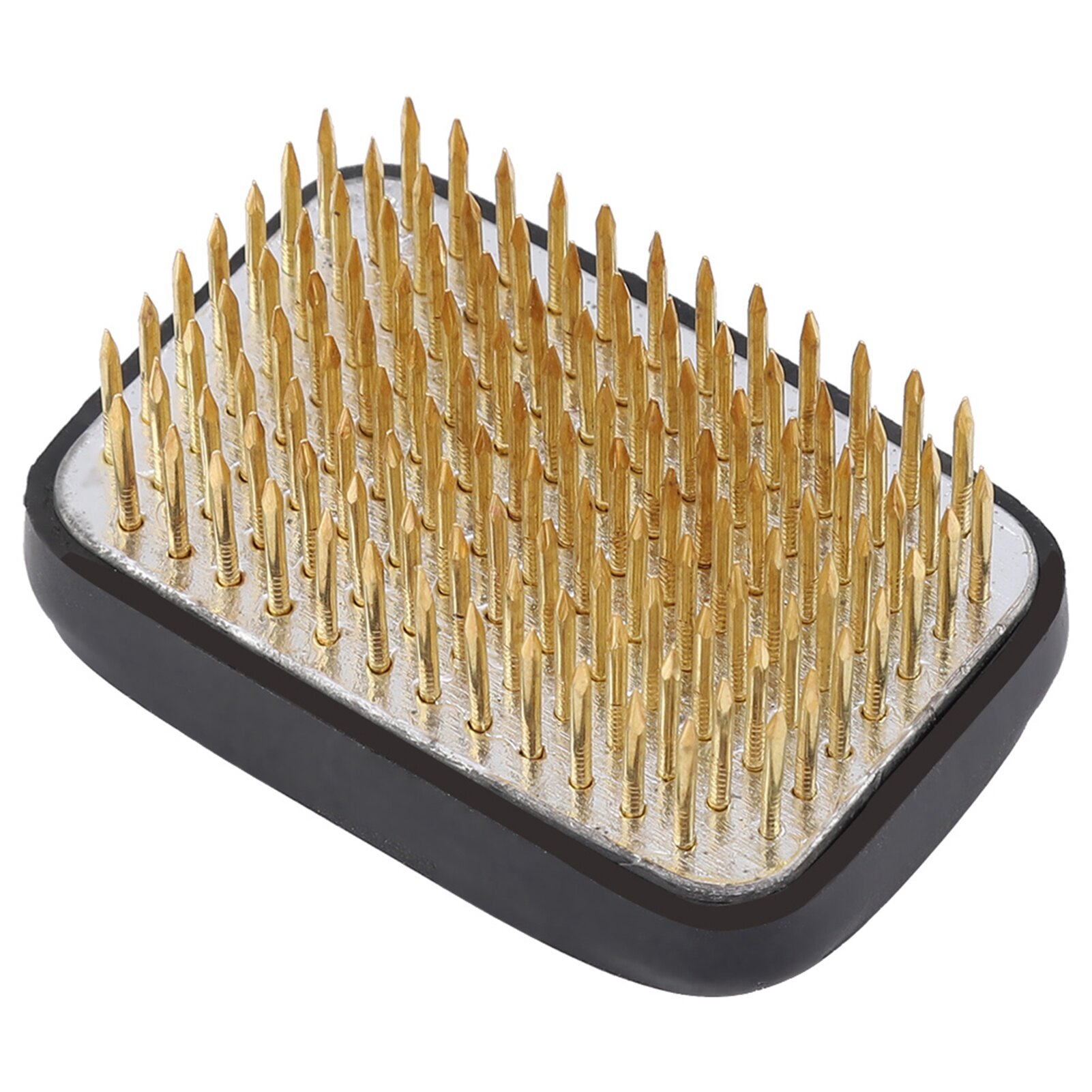 Квадратная цветочная композиция штифт Икебана Кензан