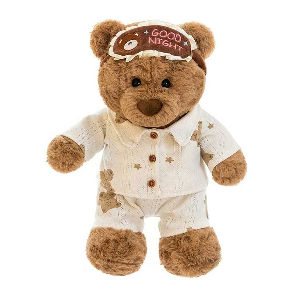 Teddy bear мягкая плюшевая кукла в пижаме для детского праздника пижама 25см