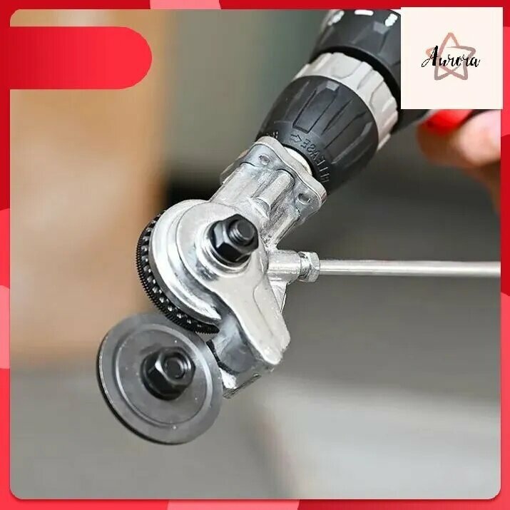 Строительные ножницы для дрели бестселлер: резка листового металла