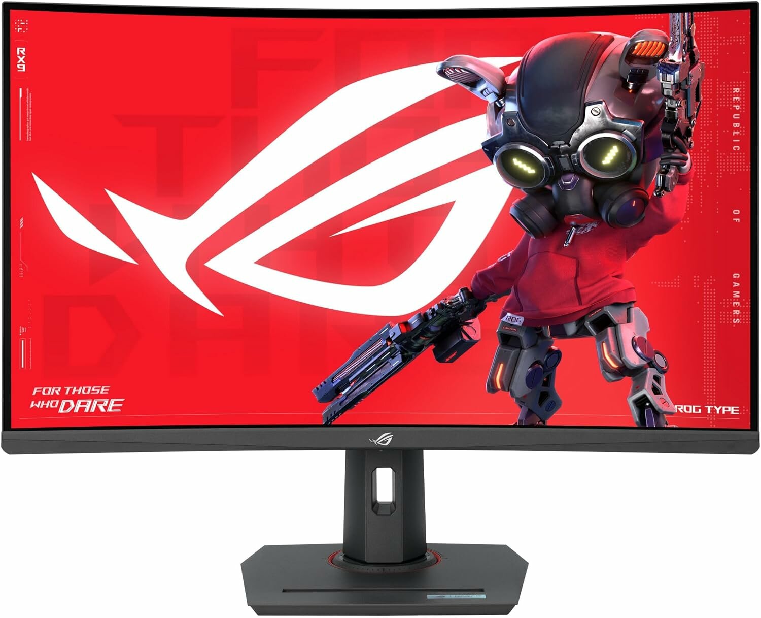 Игровой 31.5" Монитор ASUS ROG Strix XG32WCMS изогнутый 2560x1440, 280 Гц, 1 ms (GTG), Anti-flicker, USB