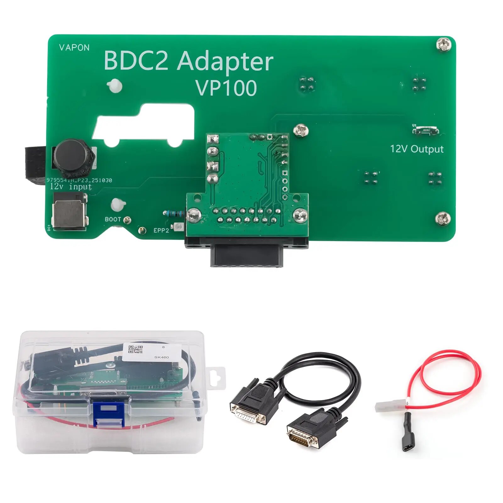 Новый беспаечный адаптер VAPON BDC2 2025 года для программатора ключей VAPON VP100