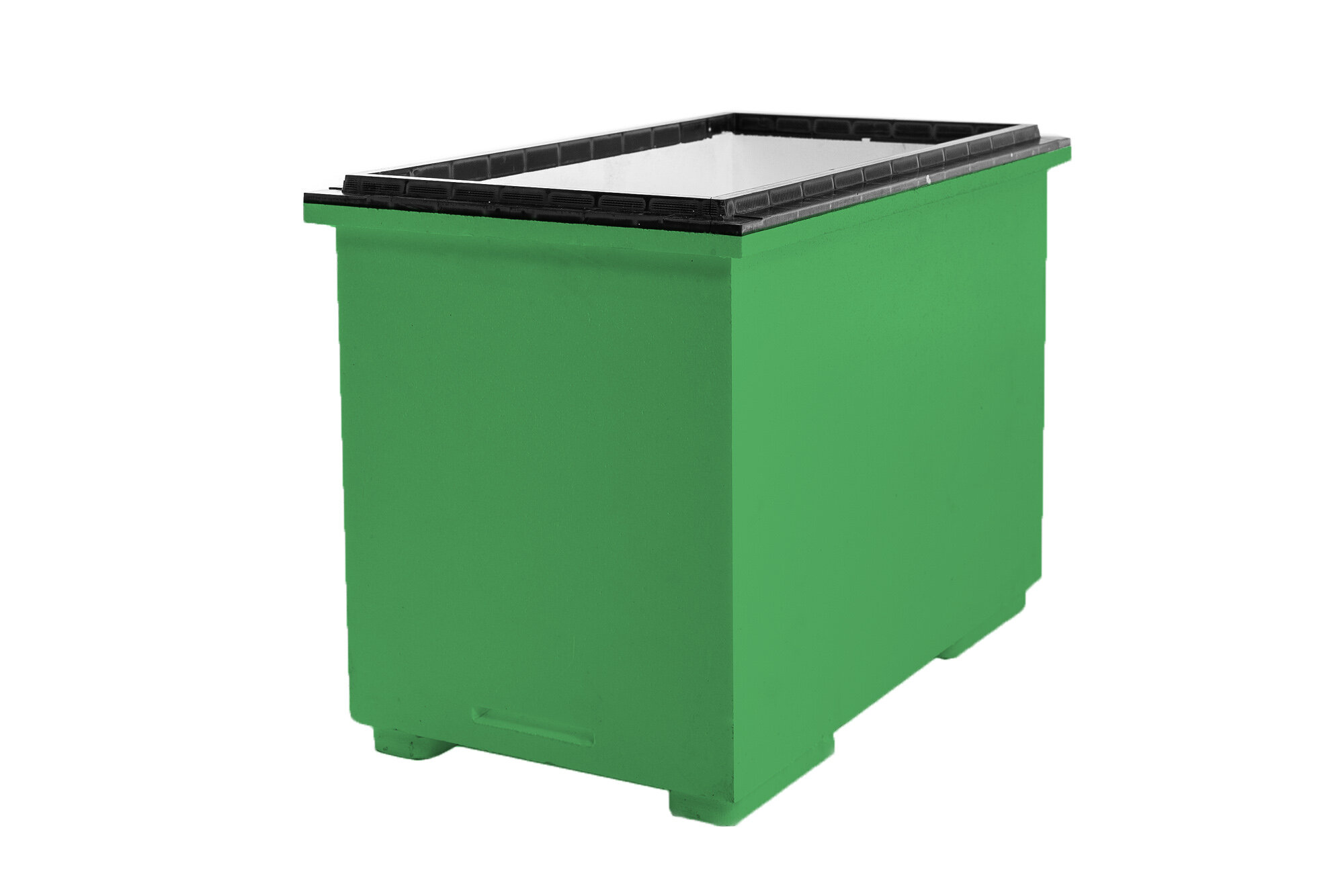 Корпус Дадан с дном 6 рамок Зеленый