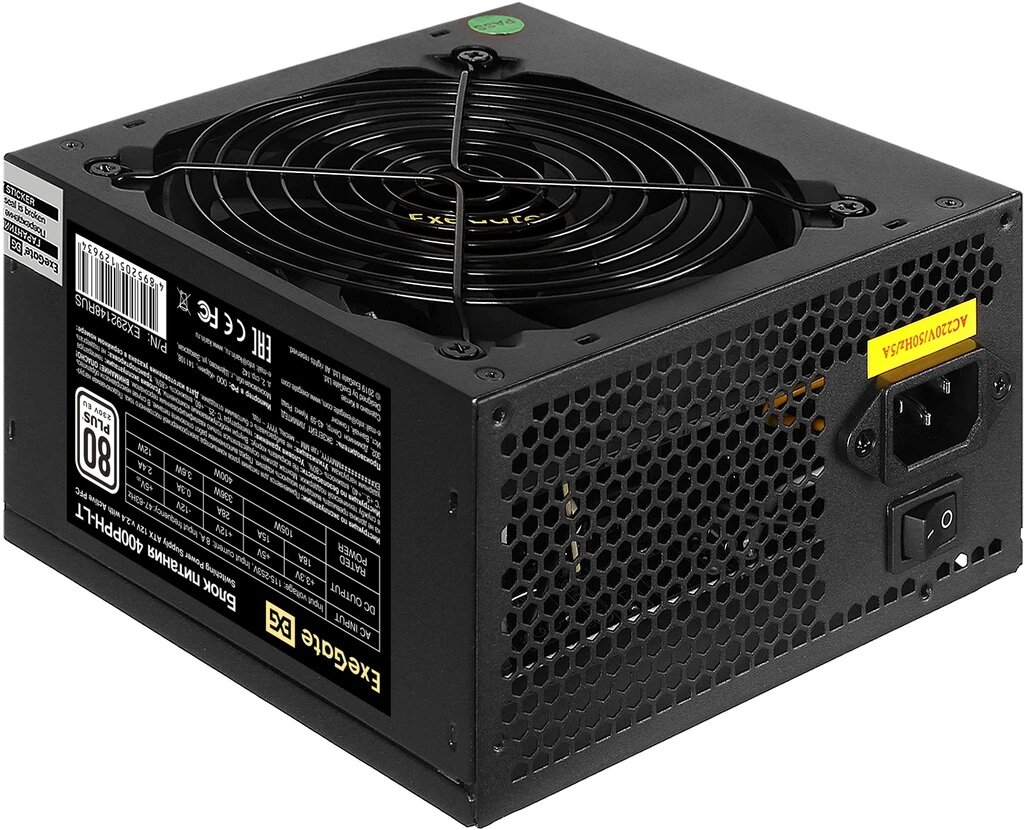 Блок питания 400W ExeGate 400PPH-LT OEM (EX292148RUS)