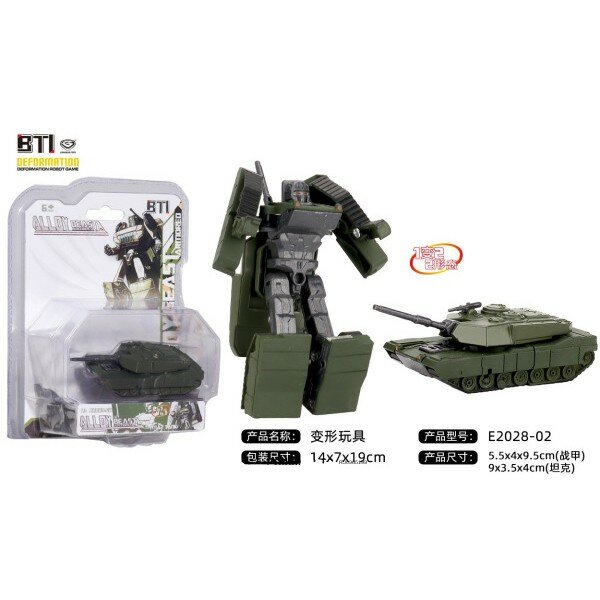 Трансформер Китайская игрушка1 для детей от 6 лет, размер фигурки 9,5 см FCJ0965199