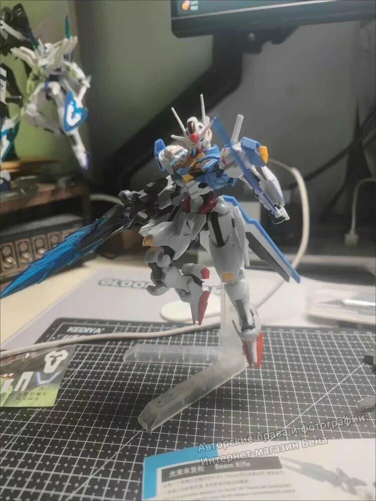 HG 1:144 Сборная Игрушечная фигурка модель Gundam AERIAL, бесплатная подставка