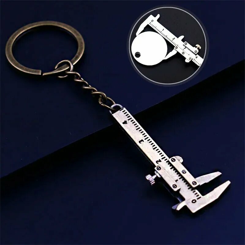 Штангенциркуль / мини карманный брелок 0-40mm / Инструмент измерительный