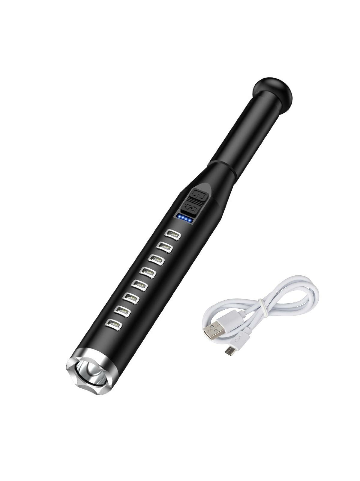 Фонарик бейсбольной биты патруля безопасности с USB-зарядкой Подходит для улицы