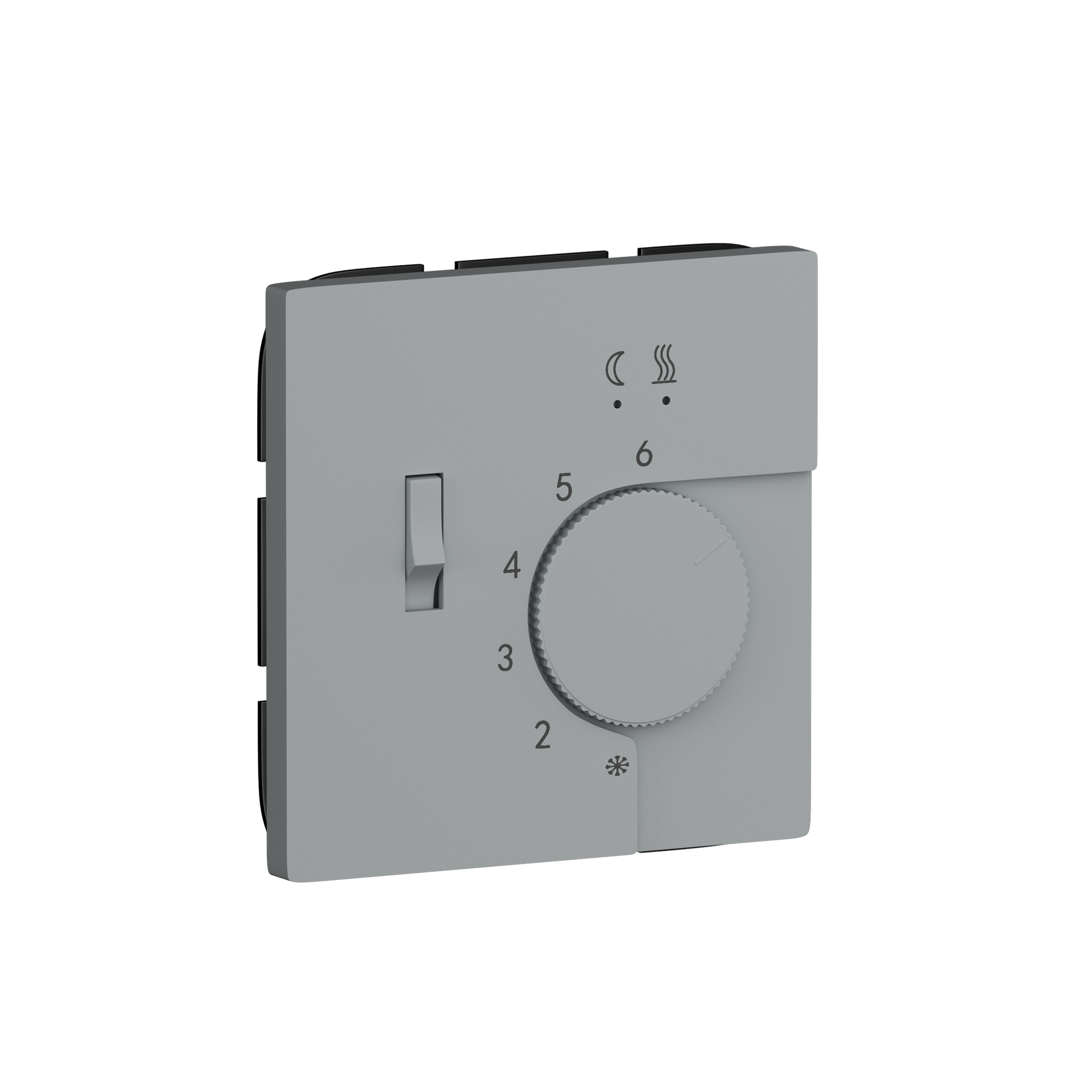 Термостат с датчиком температуры 16А, цвет матовый серый, серия R98, Donel