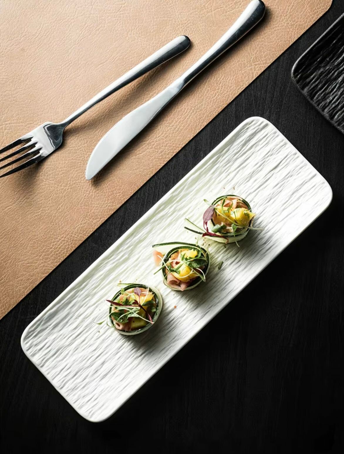 Блюдо сервировочное для суши, роллов, канапе