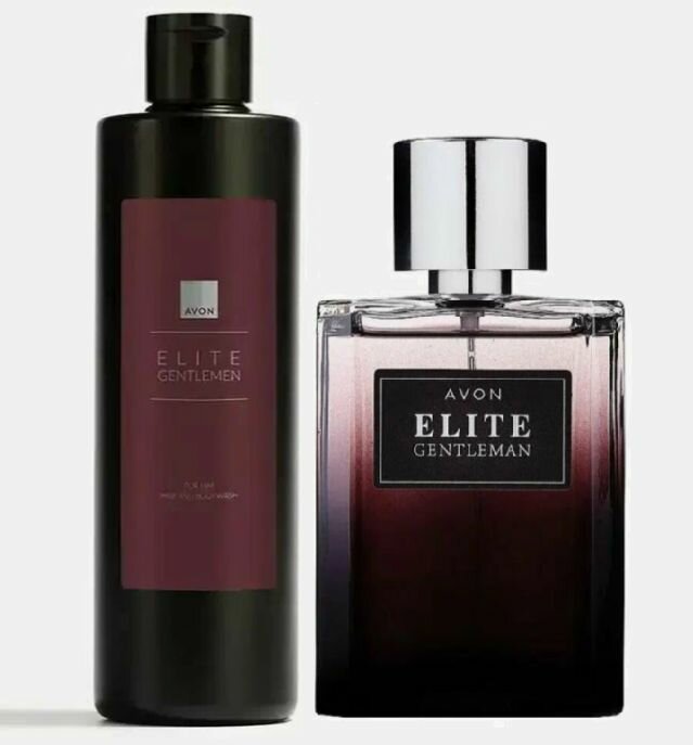 AVON Набор "Elite Gentleman" Туалетная вода 75мл и Шампунь-гель для душа 250мл