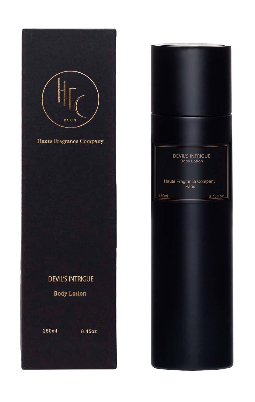 Парфюмированный лосьон для тела Haute Fragrance Company "Devil's Intrigue", женский, 2018 г, 250 мл