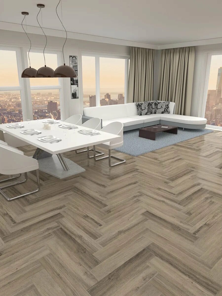 Кварц виниловый ламинат Берг VKFH 42 43 класс, водостойкий (цена за кв. метр)