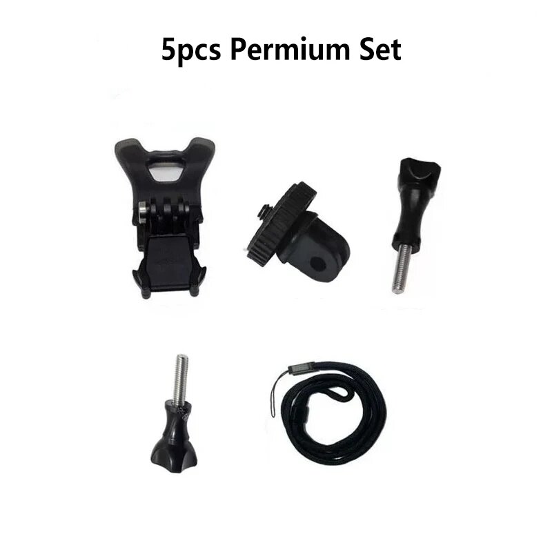 Крепление GoPro Premium Set (5шт), Цвет: set2