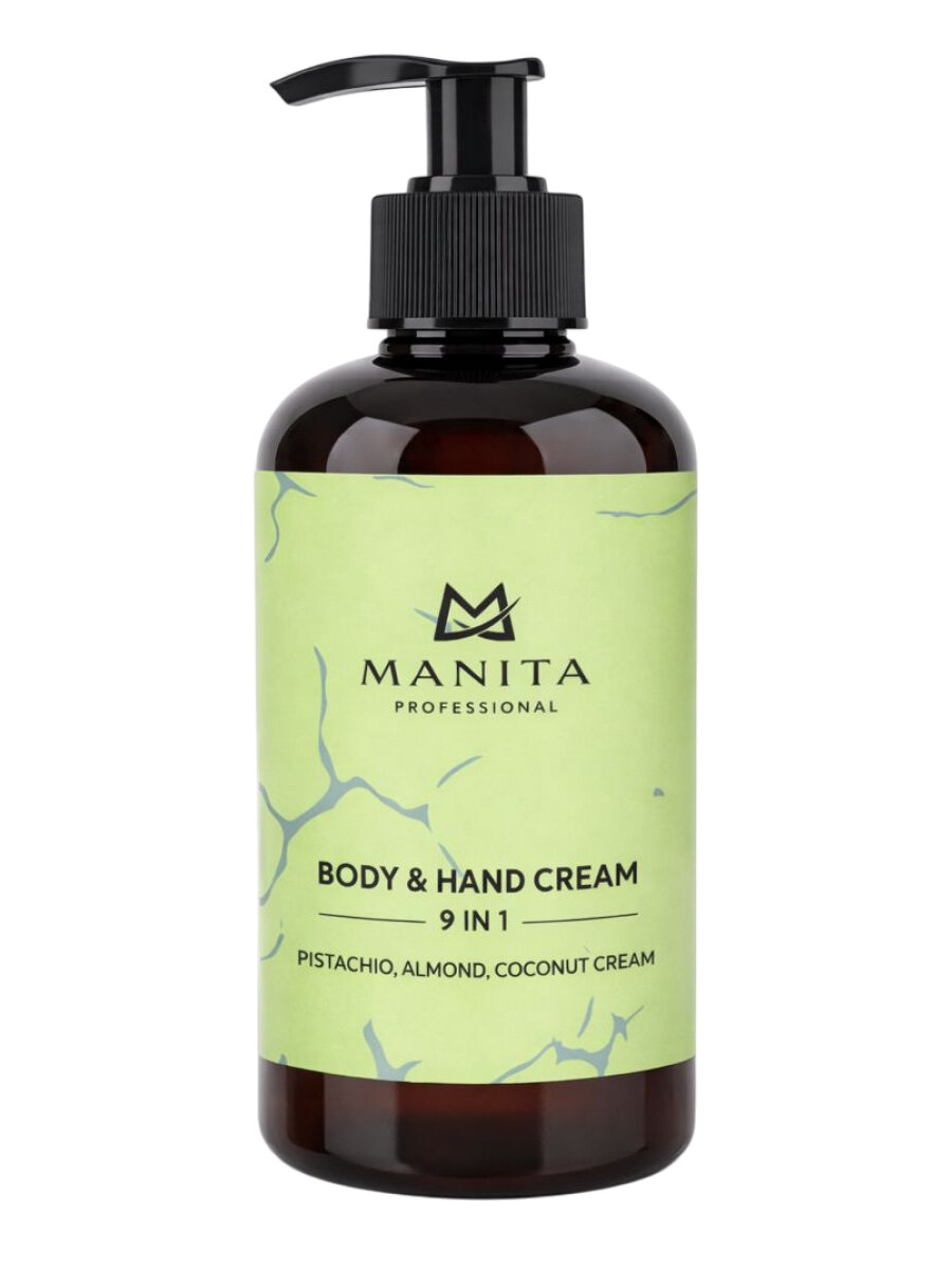 Manita Professional Парфюмированный крем для рук и тела / Pistachio, Almond, Coconut Cream, 300 мл