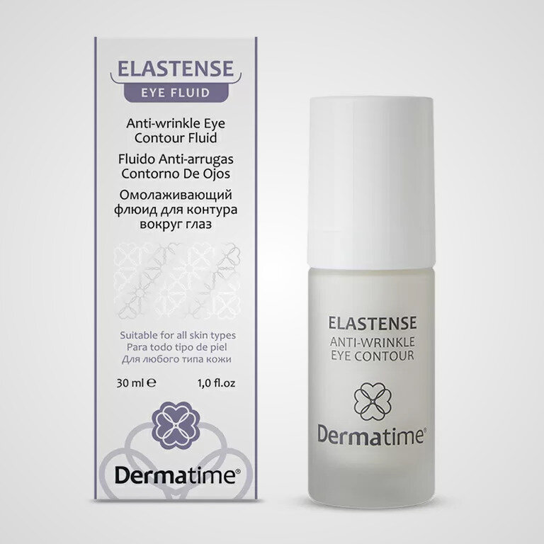 Омолаживающий флюид для контура вокруг глаз ELASTENSE 30 мл DERMATIME ELASTENSE Anti-Wrinkle Eye Contour Флюид 30 мл