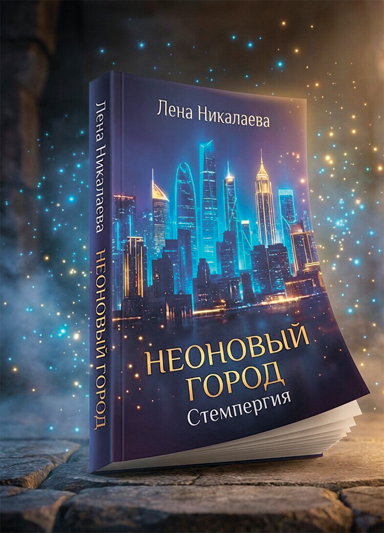 Неоновый город Стемпергия