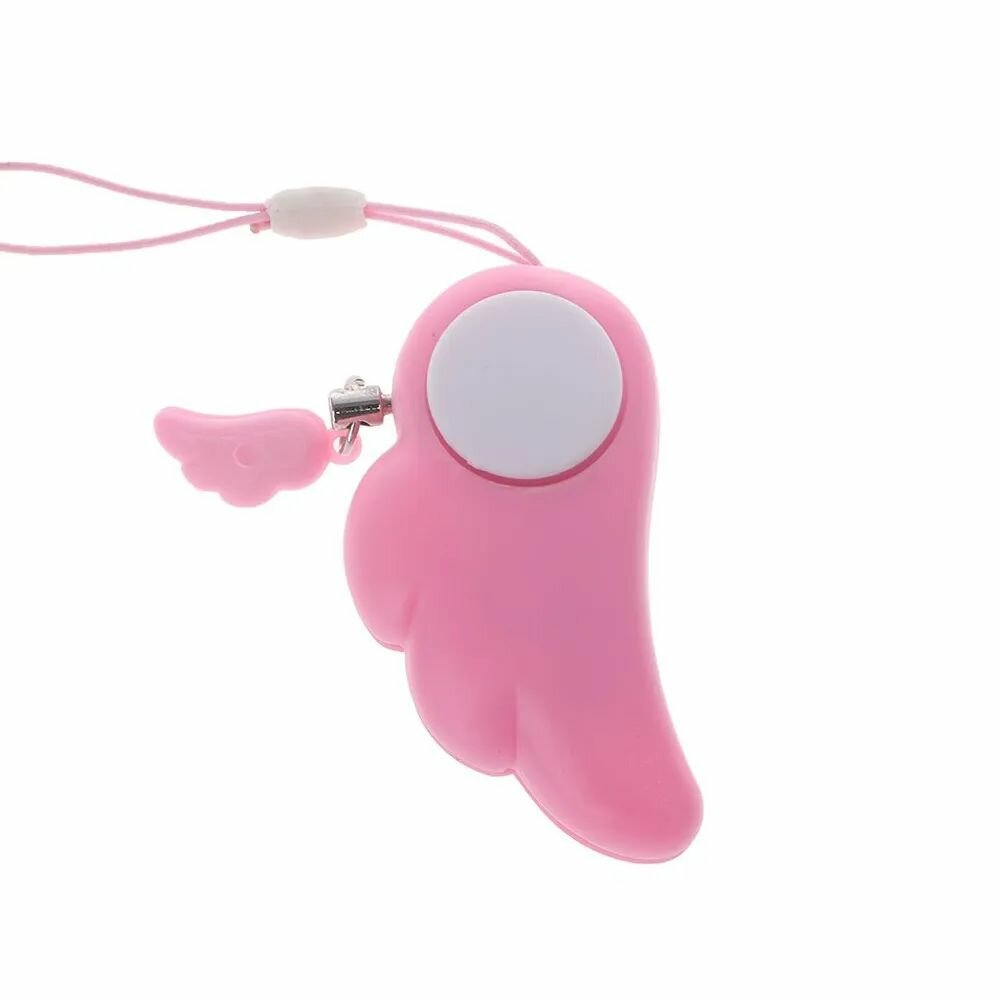 Персональная сигнализация с громкостью 90 дБ для экстренной самообороны, Брелок для ключей безопасности