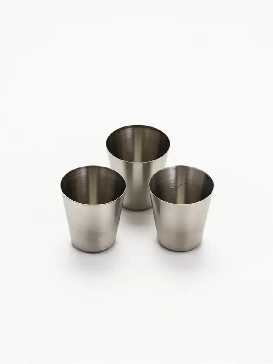 Элегантный набор стопок в чехле 3 шт.