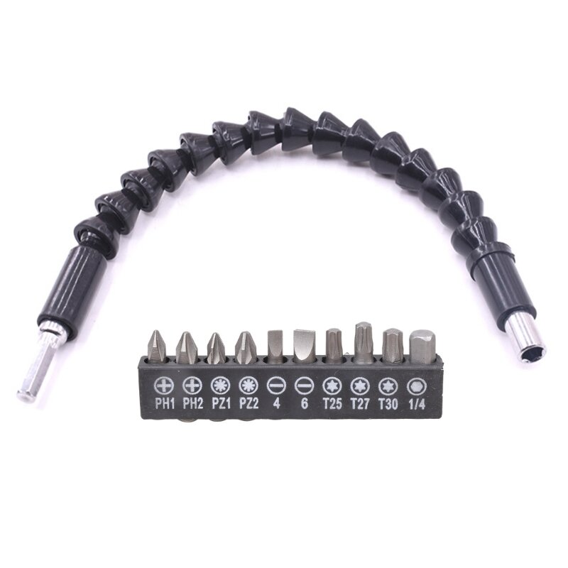 Электрический Винт Гибкий Вал Отвертка Держатель Бит Универсальная Змея Карданный Вал Электрическая Дрель Силовой Стержень Звено Гибкое