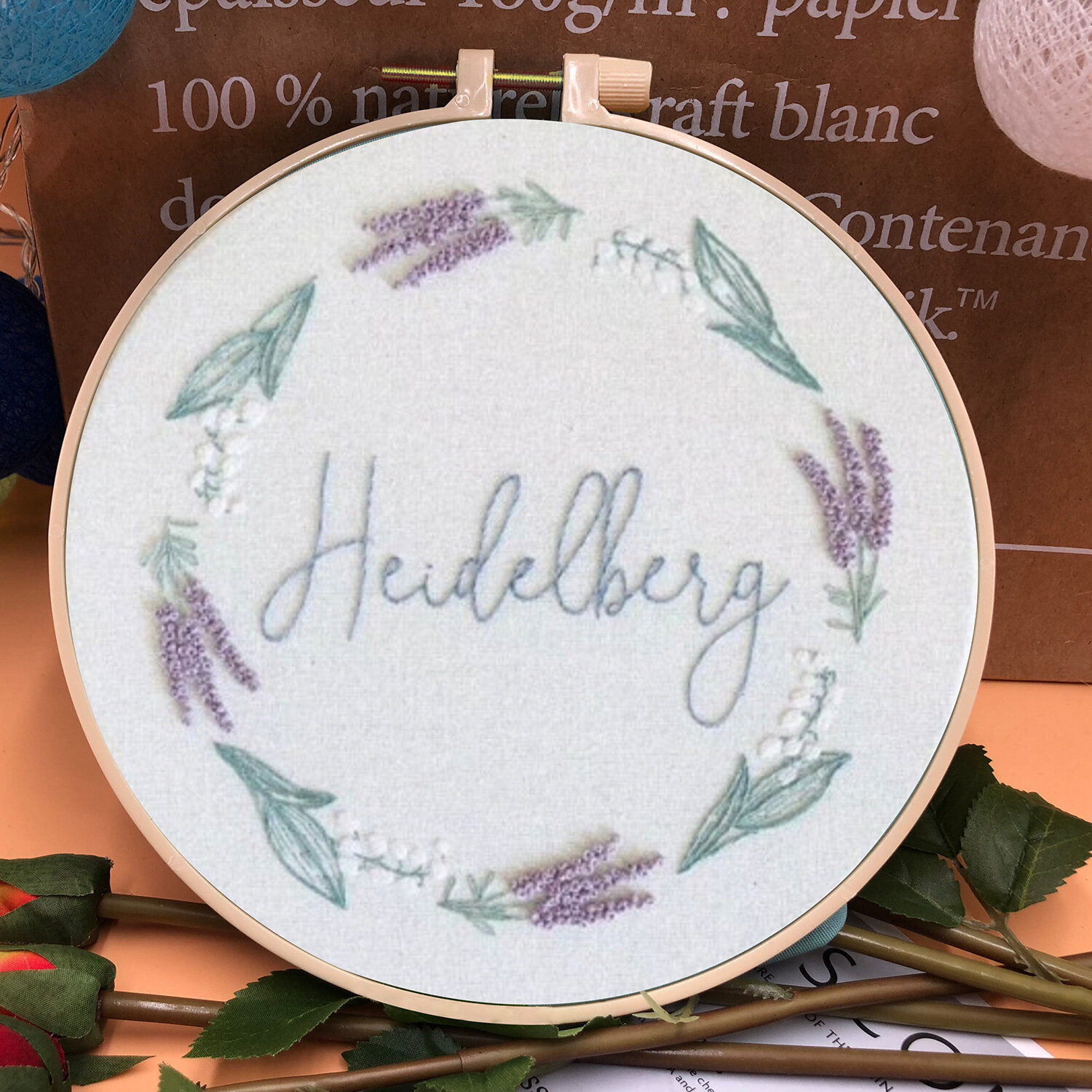 Горячая распродажаНабор для рукоделия с вышивкой своими руками для студентов, позволяющий создавать собственные тканевые произведения искусства, 3D-вышивка в стиле Сучжоу, свежие вышитые орнаменты в европейском стиле.