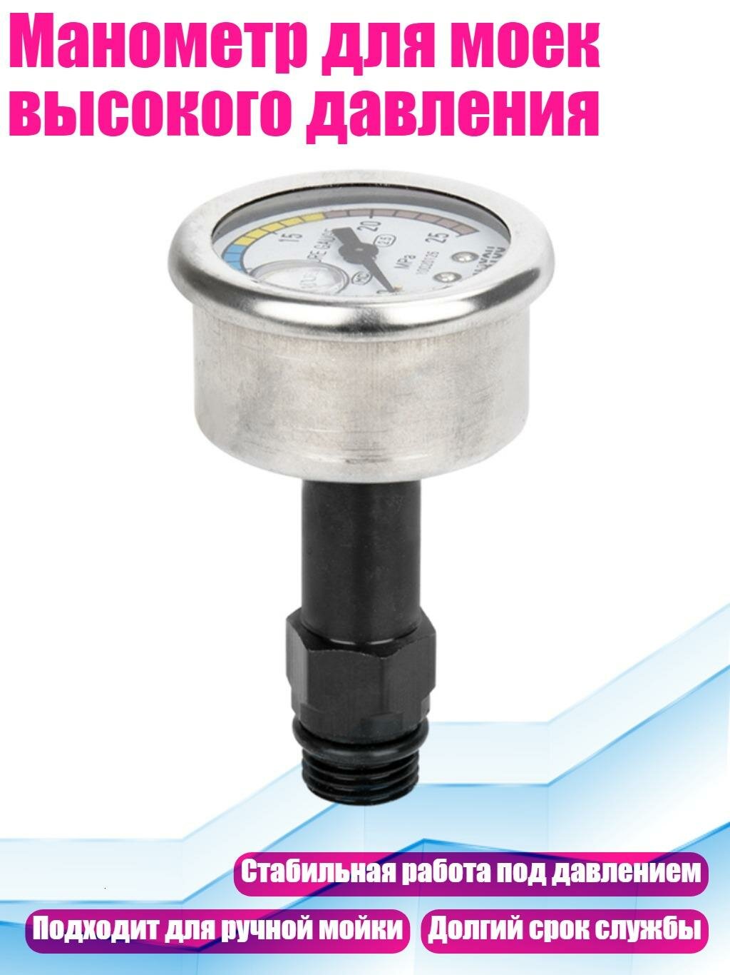 Манометр для моек высокого давления