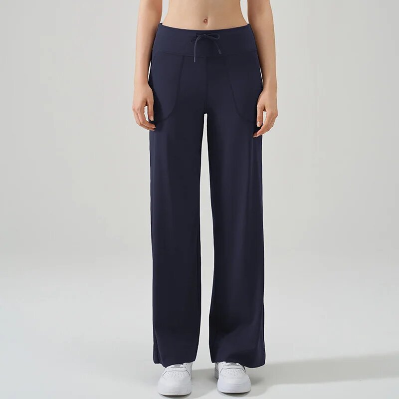 Женские широкие спортивные брюки Navy Blue (New), M